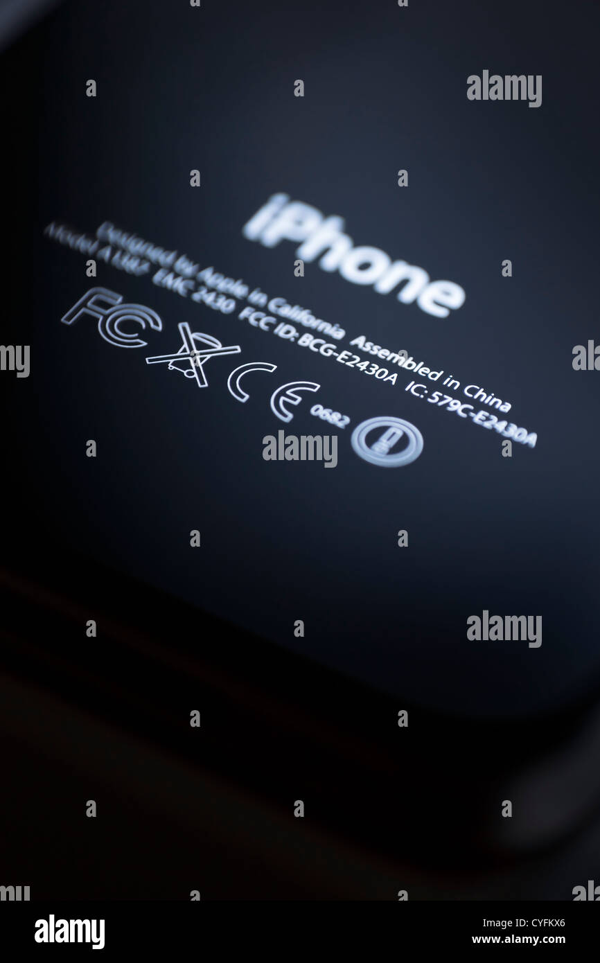 Back of iphone hi-res stock photography and images - Alamy