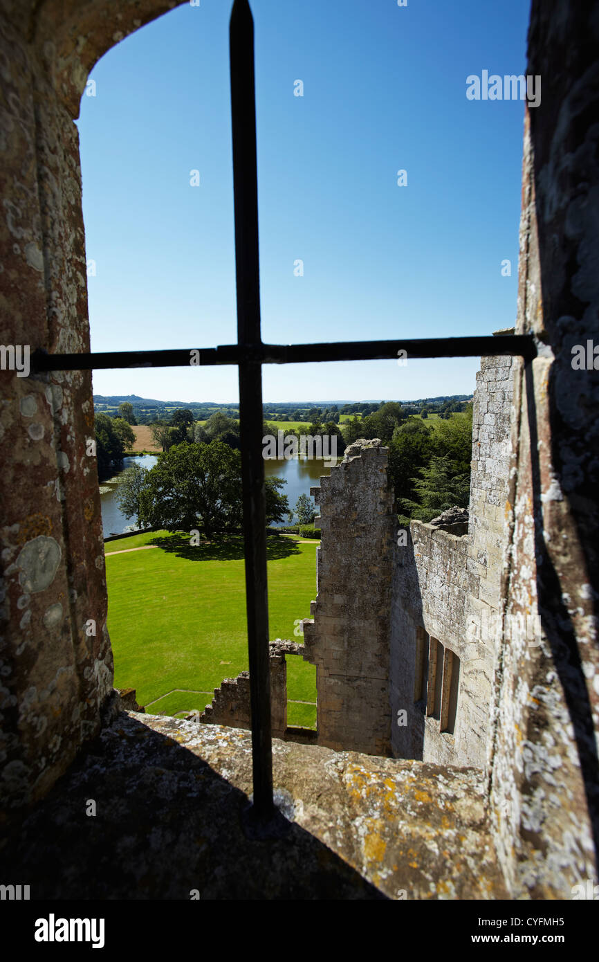 Old Wardour Castle, Wiltshire, England, UK Stock Photo - Alamy