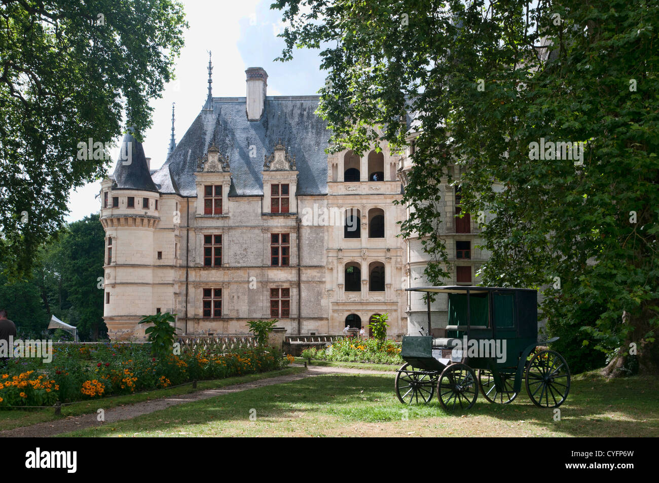 French renaissance chateaux hi-res stock photography and images - Alamy