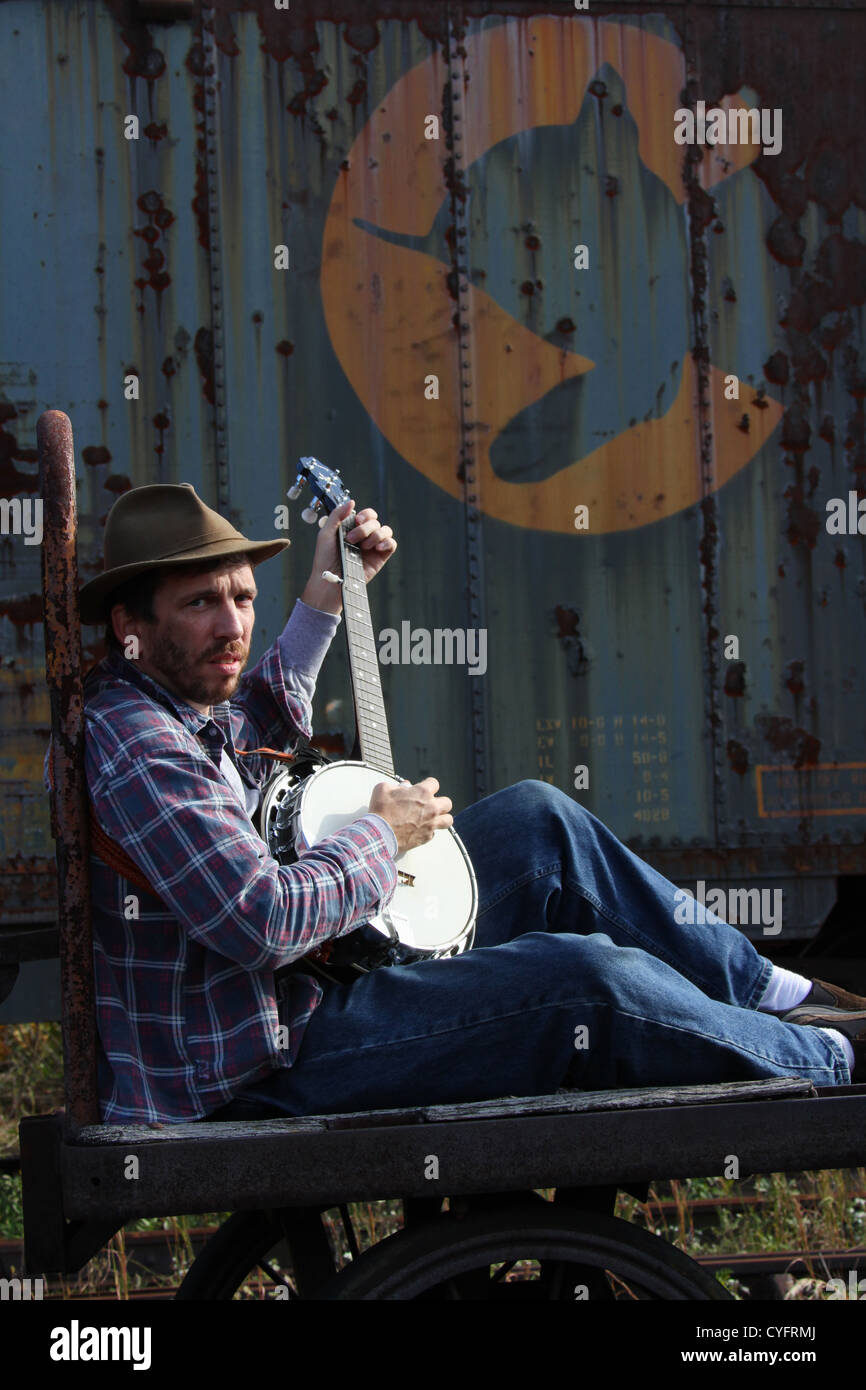 Hobo Railroad High Resolution Stock Photography and Images - Alamy