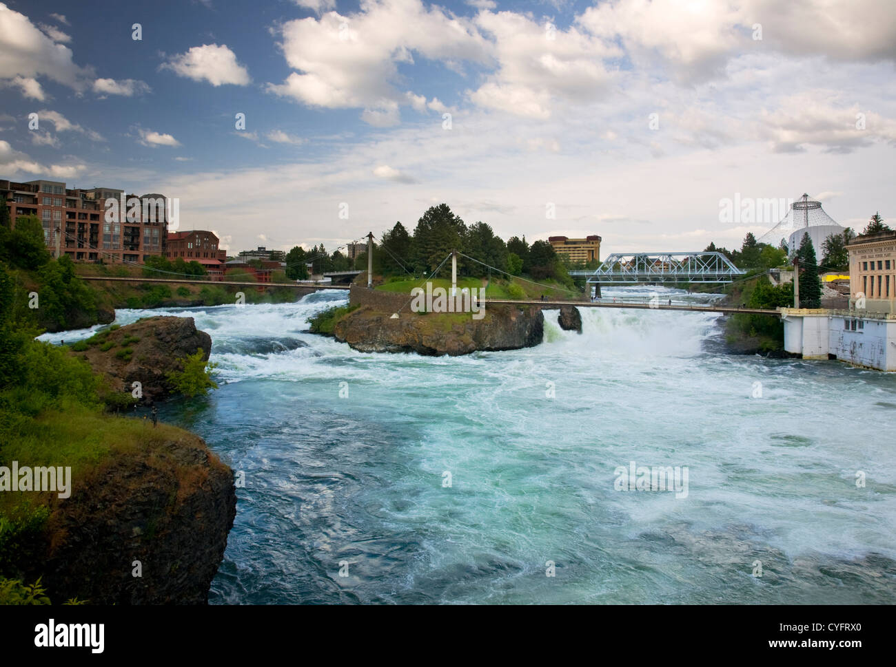 Spokane falls hi-res stock photography and images - Alamy