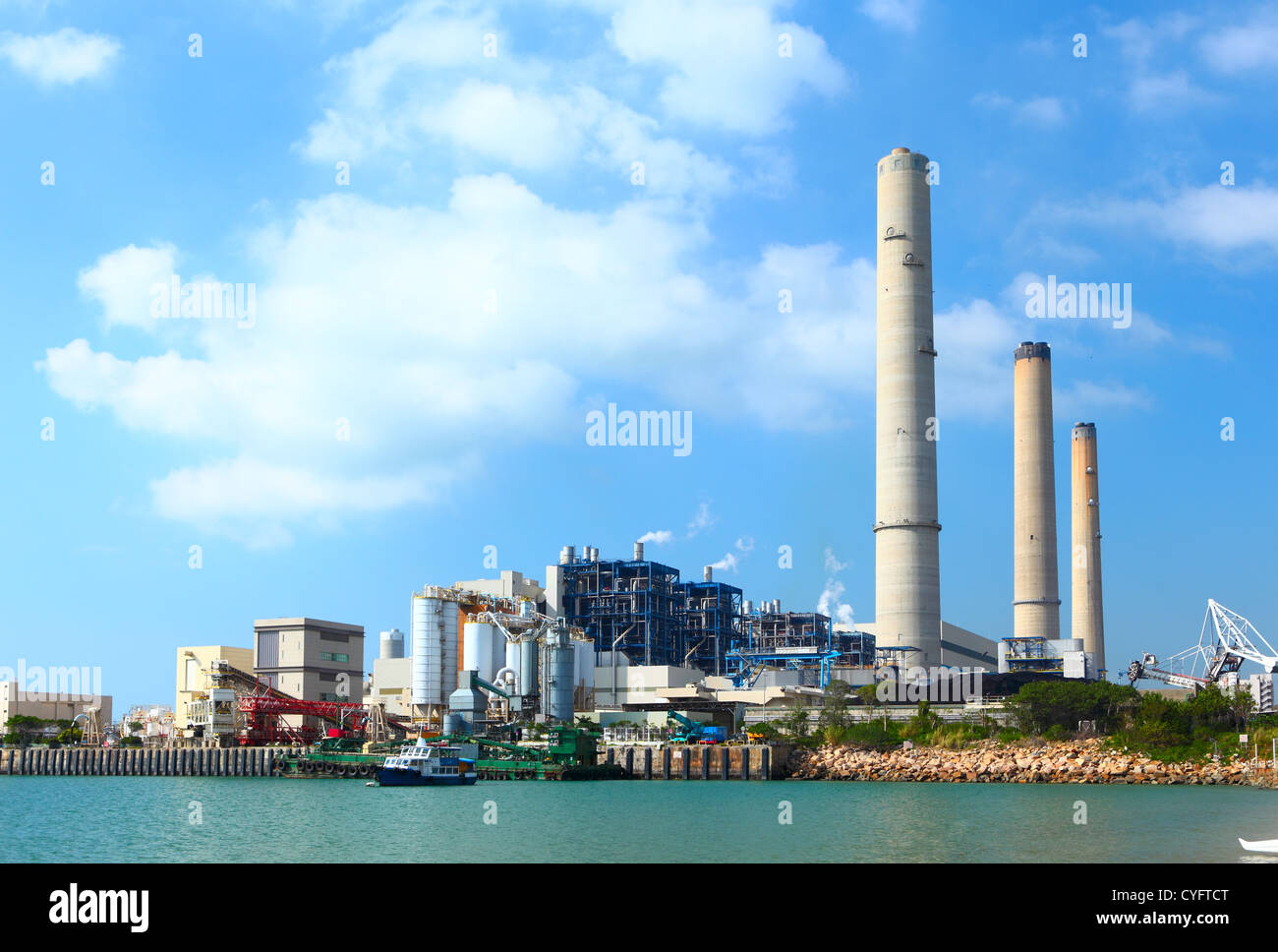 electric power plant Stock Photo - Alamy