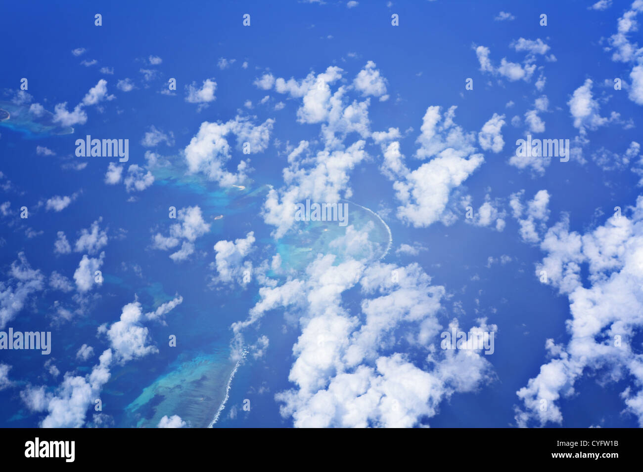 sky above islands Stock Photo - Alamy