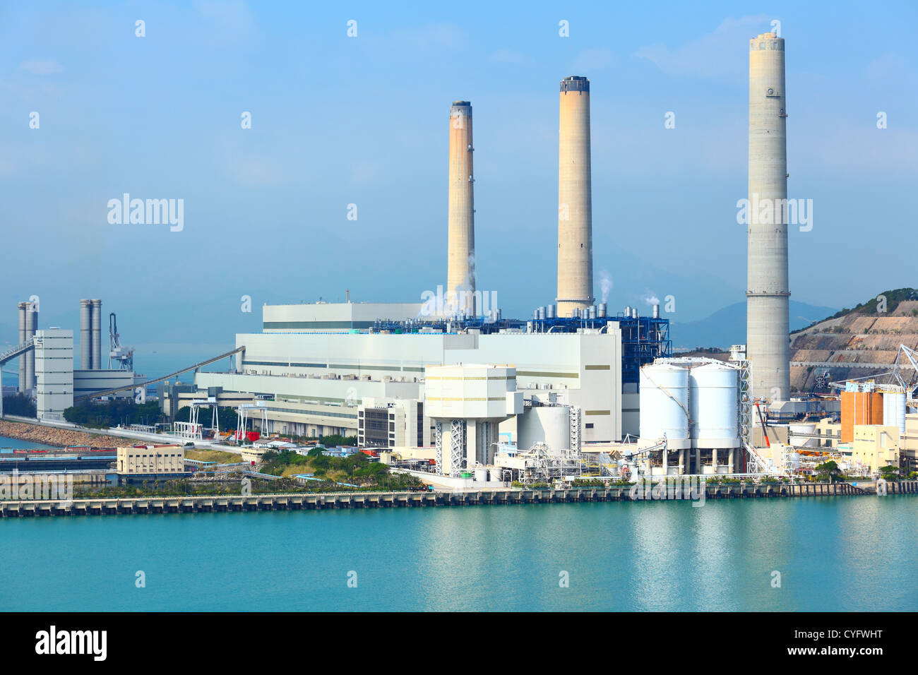 electric power plant Stock Photo - Alamy
