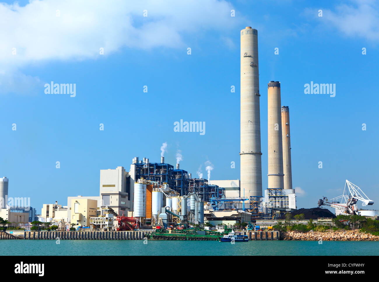electric power plant Stock Photo - Alamy
