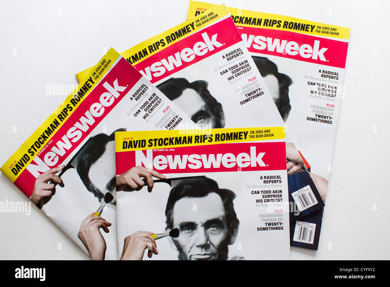 Printed Copies of Newsweek Magazine Stock Photo - Alamy