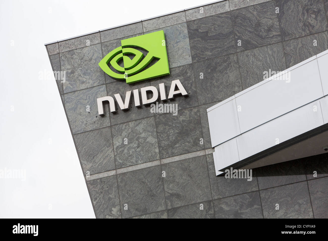 The headquarters of Nvidia Stock Photo - Alamy
