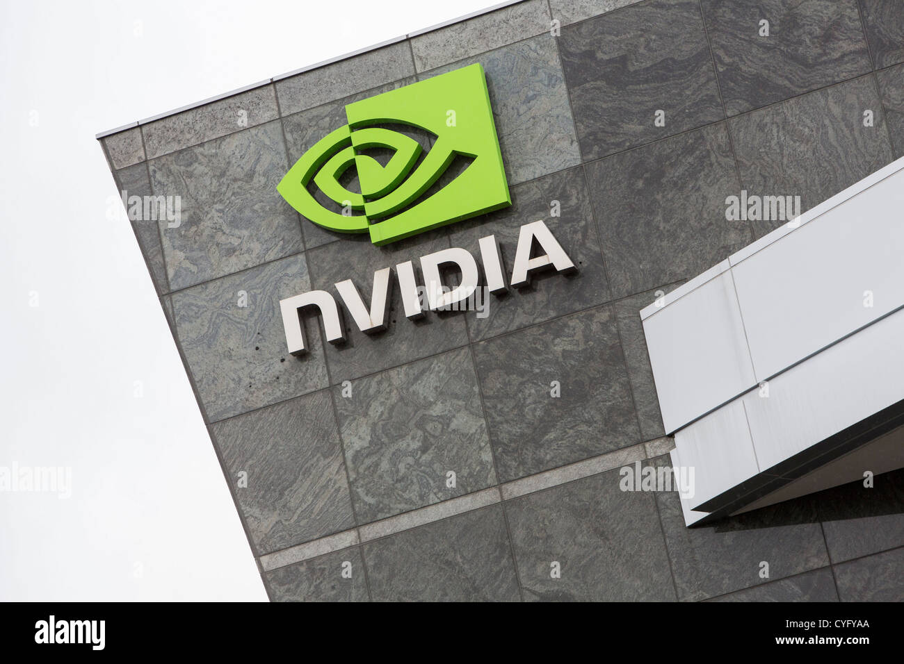 The headquarters of Nvidia Stock Photo - Alamy