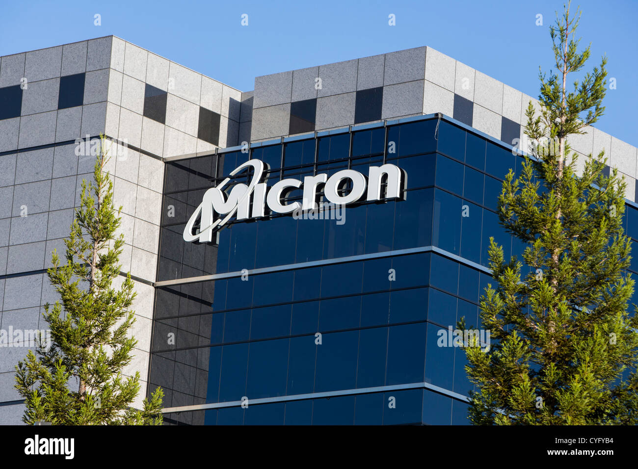 An office building occupied by Micron Stock Photo - Alamy