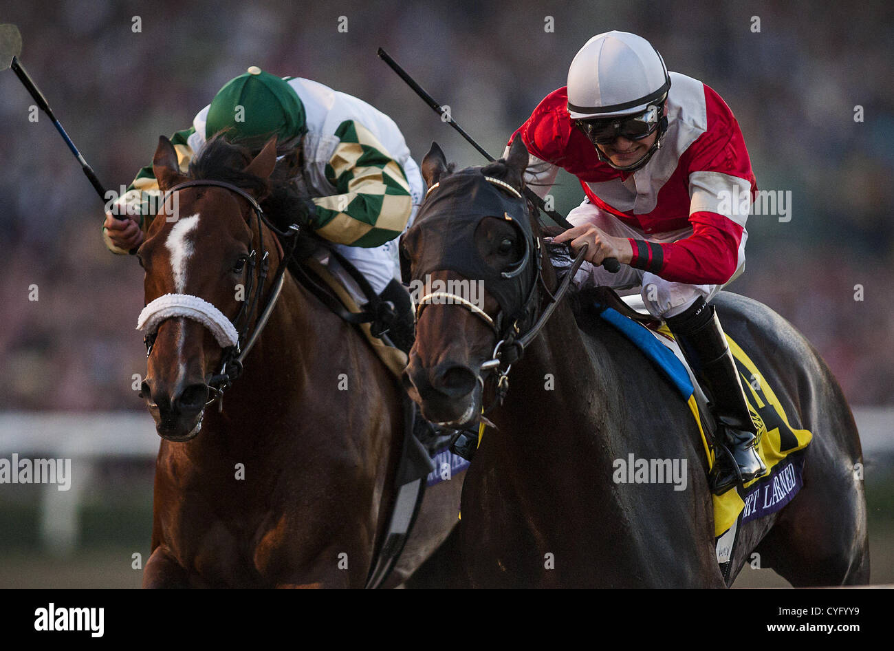 Arcadia, CA, U.S. - FORT LARNED, ridden by Brian Hernandez Jr. and ...