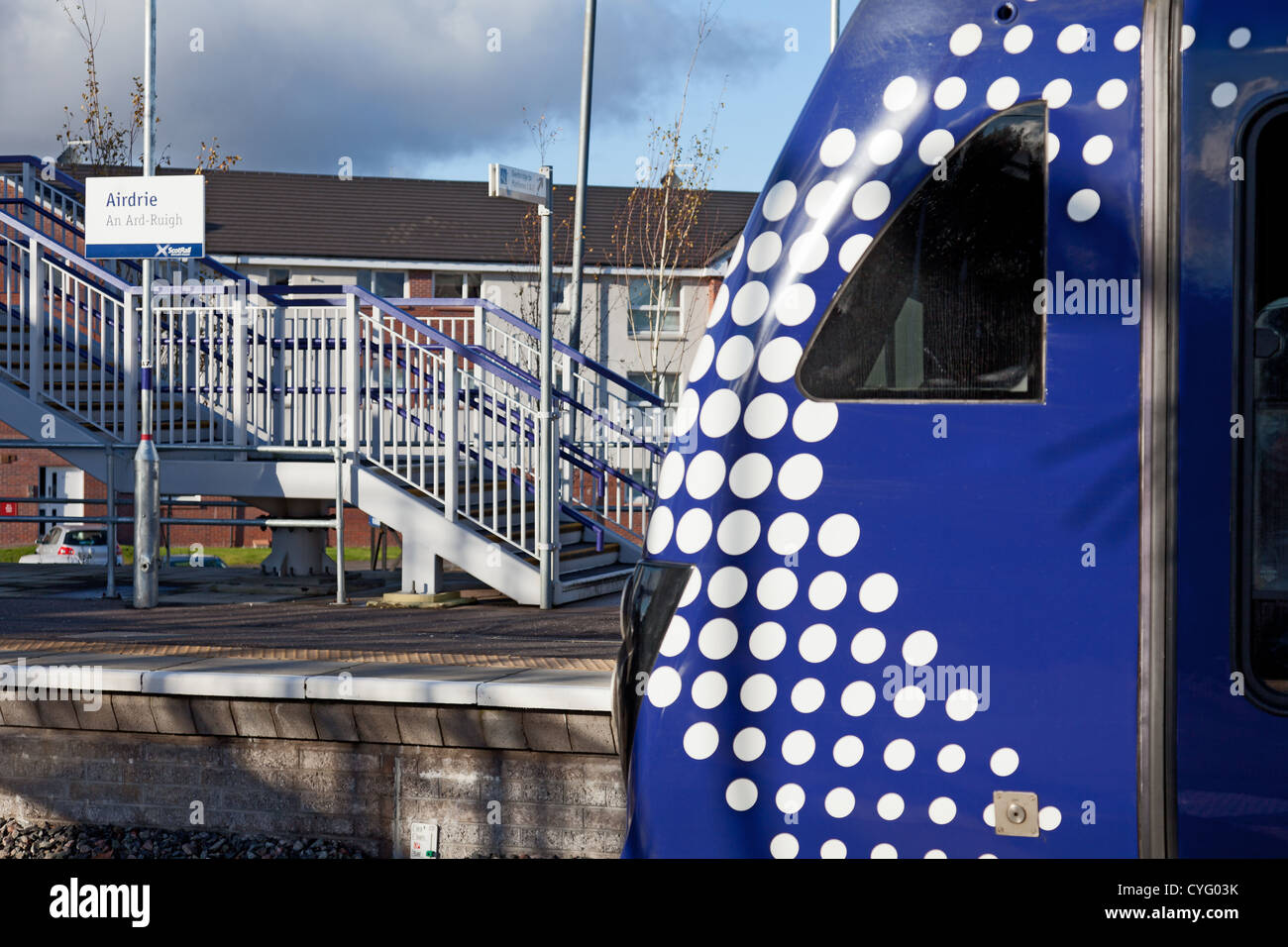 Class 320 alternating current electric multiple unit train in the ...