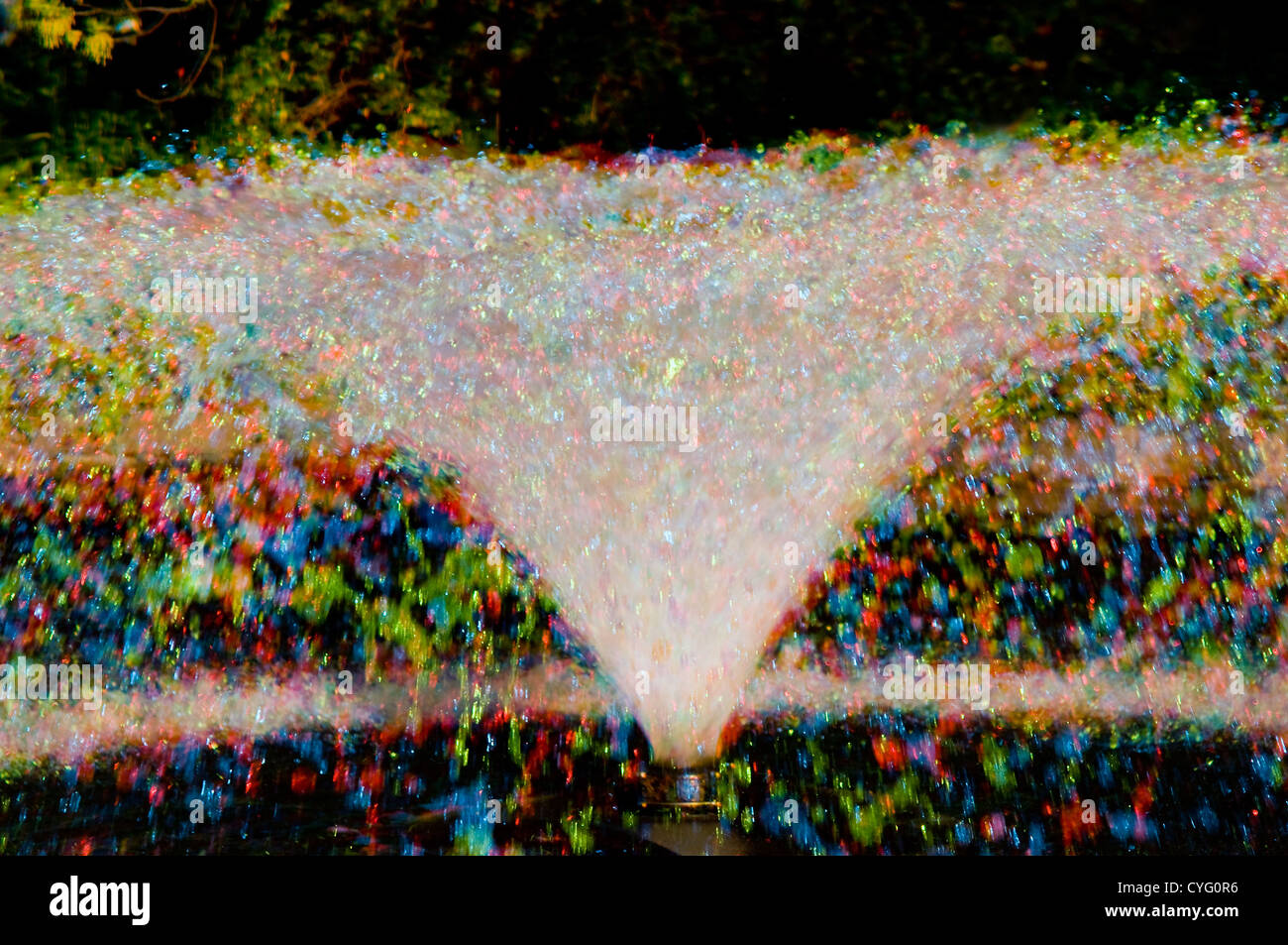 fountain at carlton gardens photographed with tri-colors, carlton ...