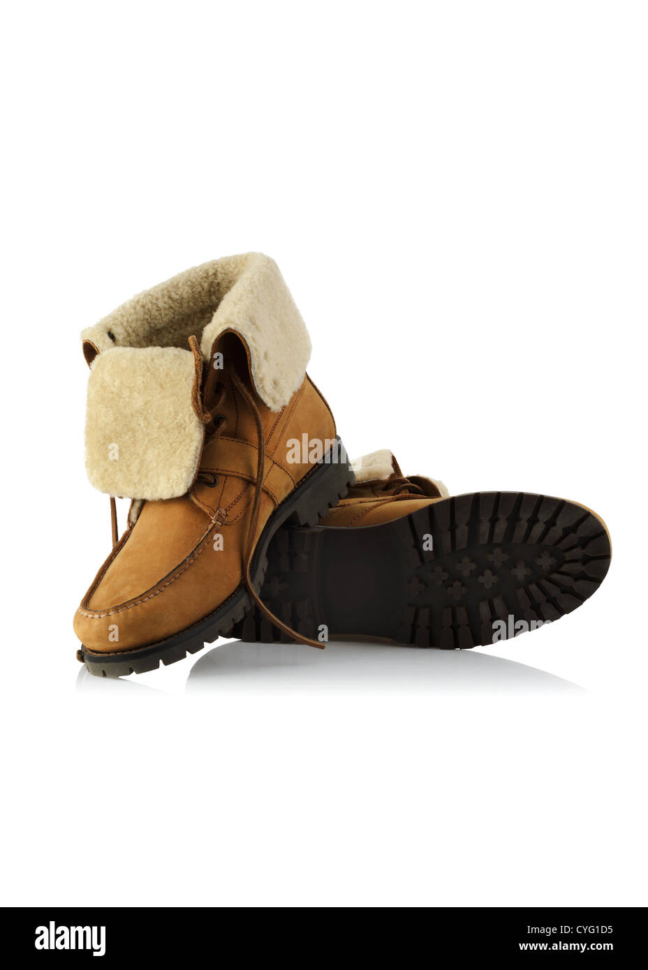 Stylish winter boots hi-res stock photography and images - Alamy