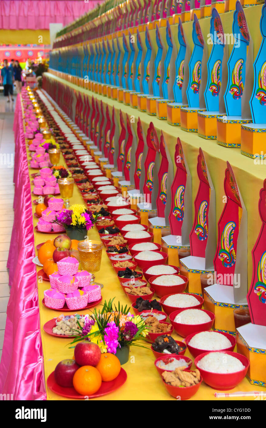 Ancestors offering table Stock Photo - Alamy