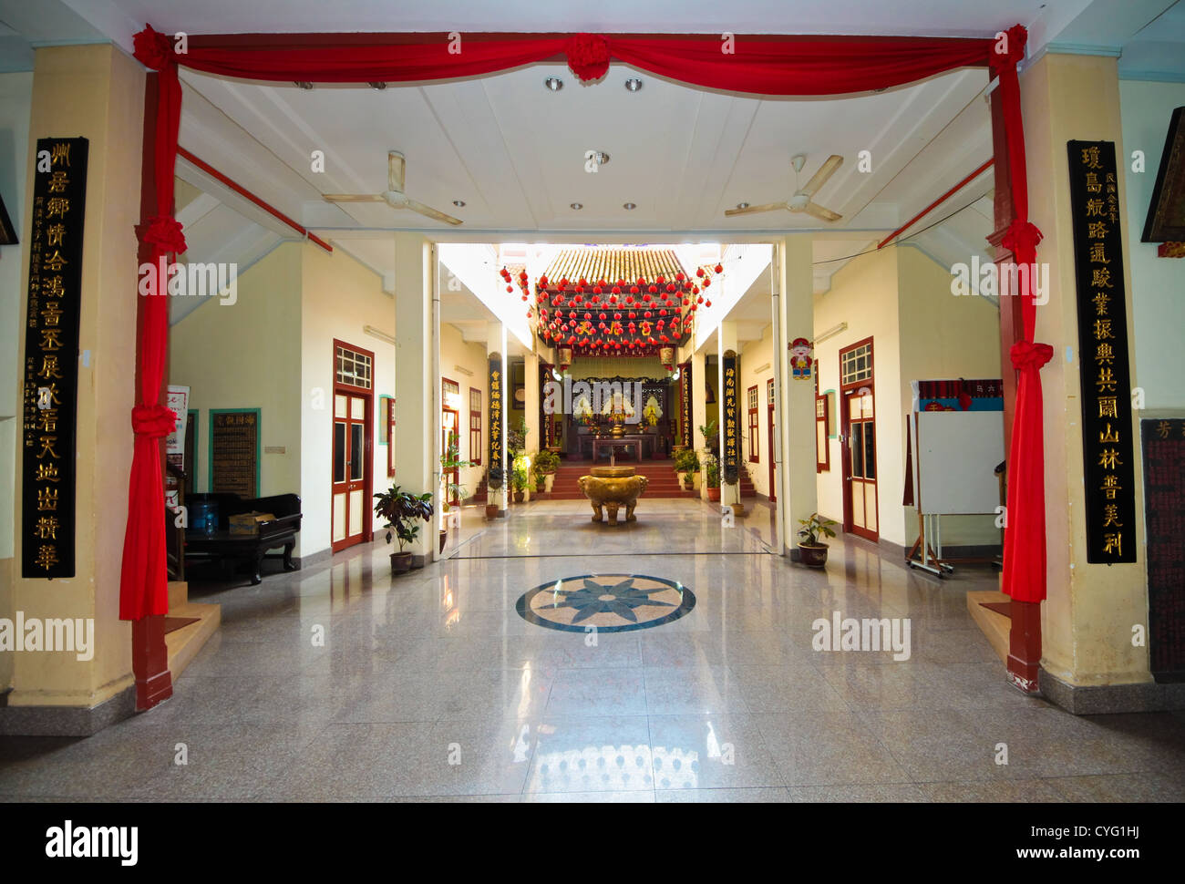 A typical chinese clubhouse interior Stock Photo - Alamy