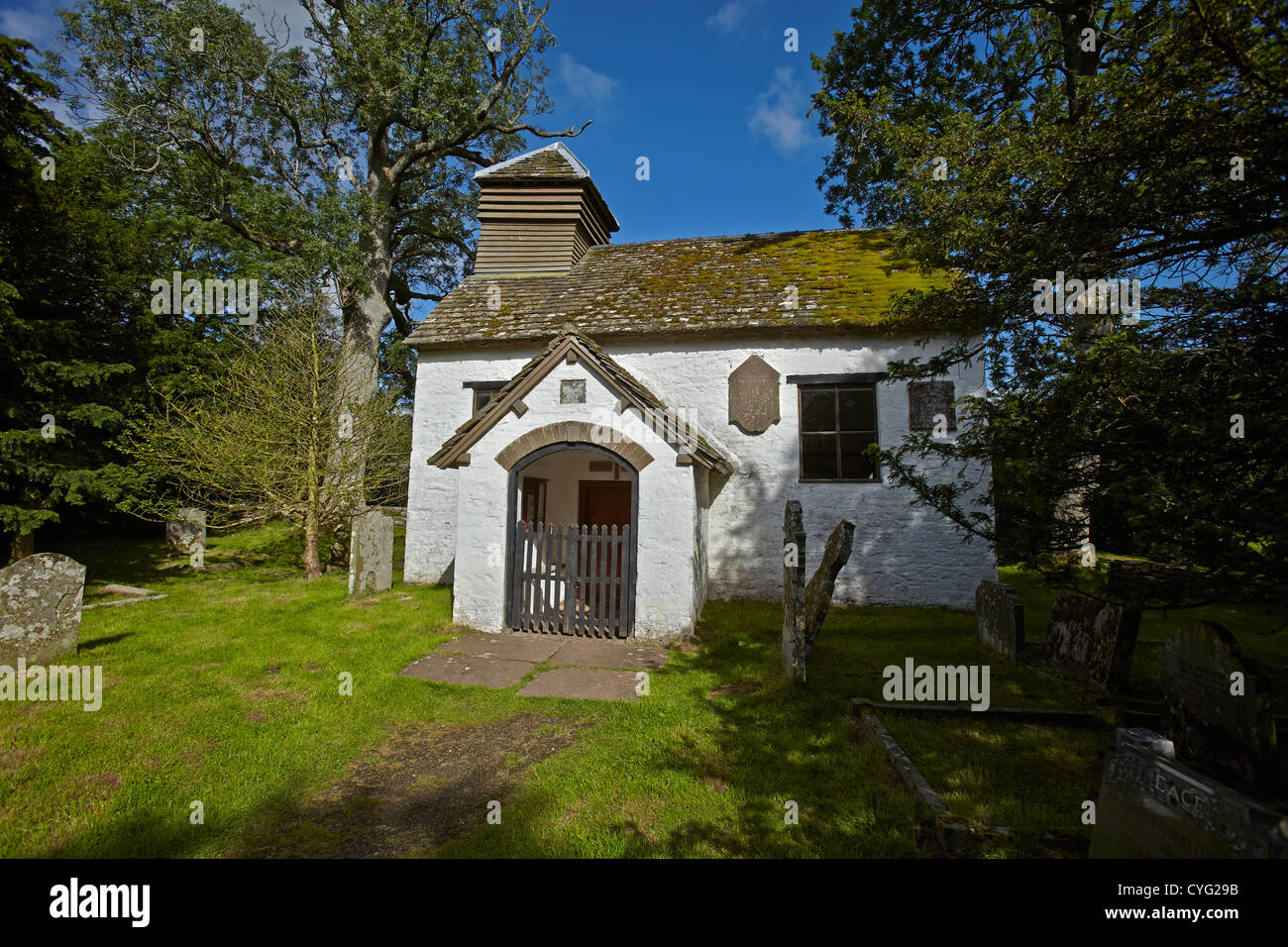 Capel y Ffin, Church of St Mary, Brecon Beacons, Monmouthshire, Wales ...