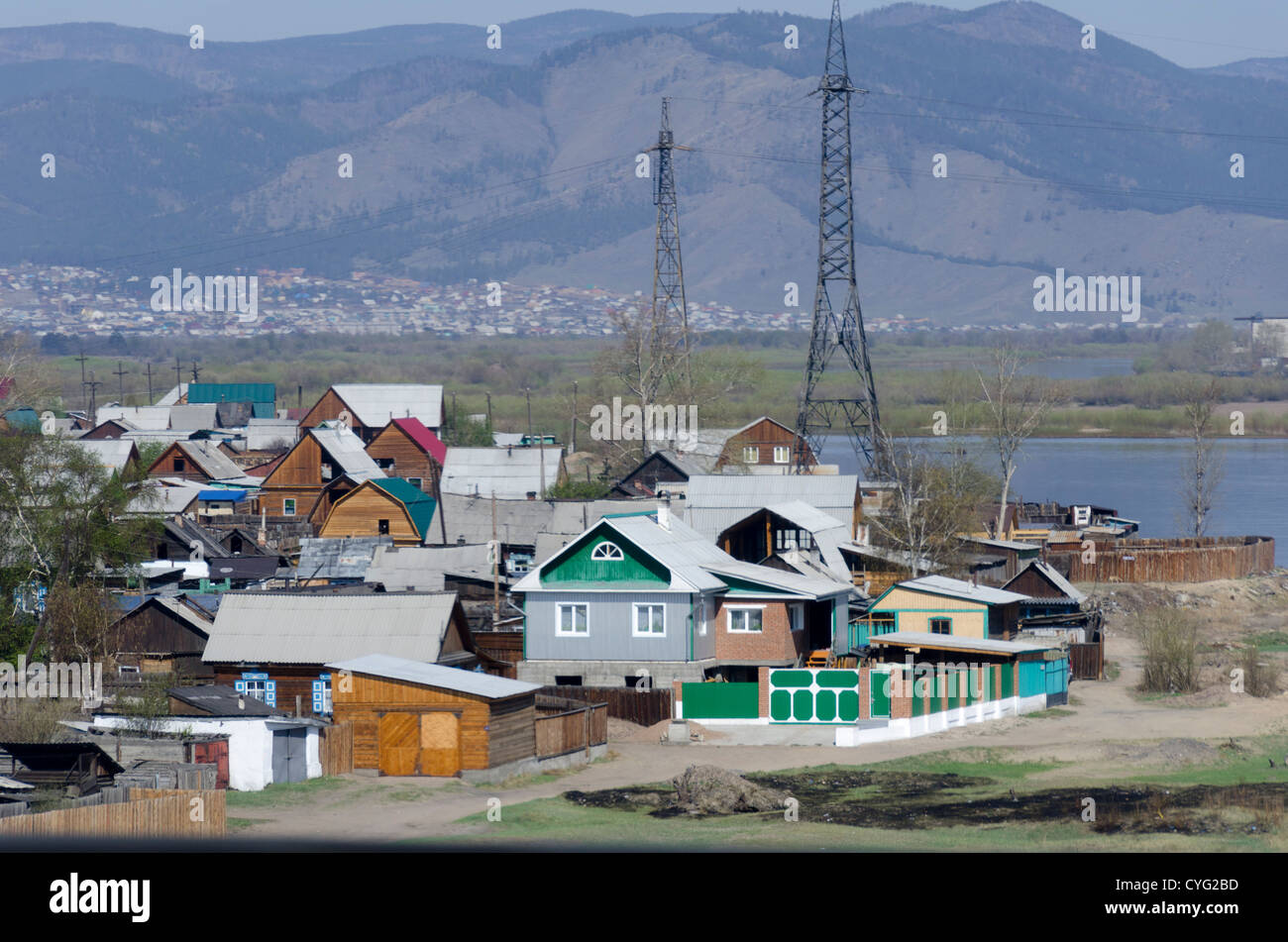 Village ulan ude hi-res stock photography and images - Alamy