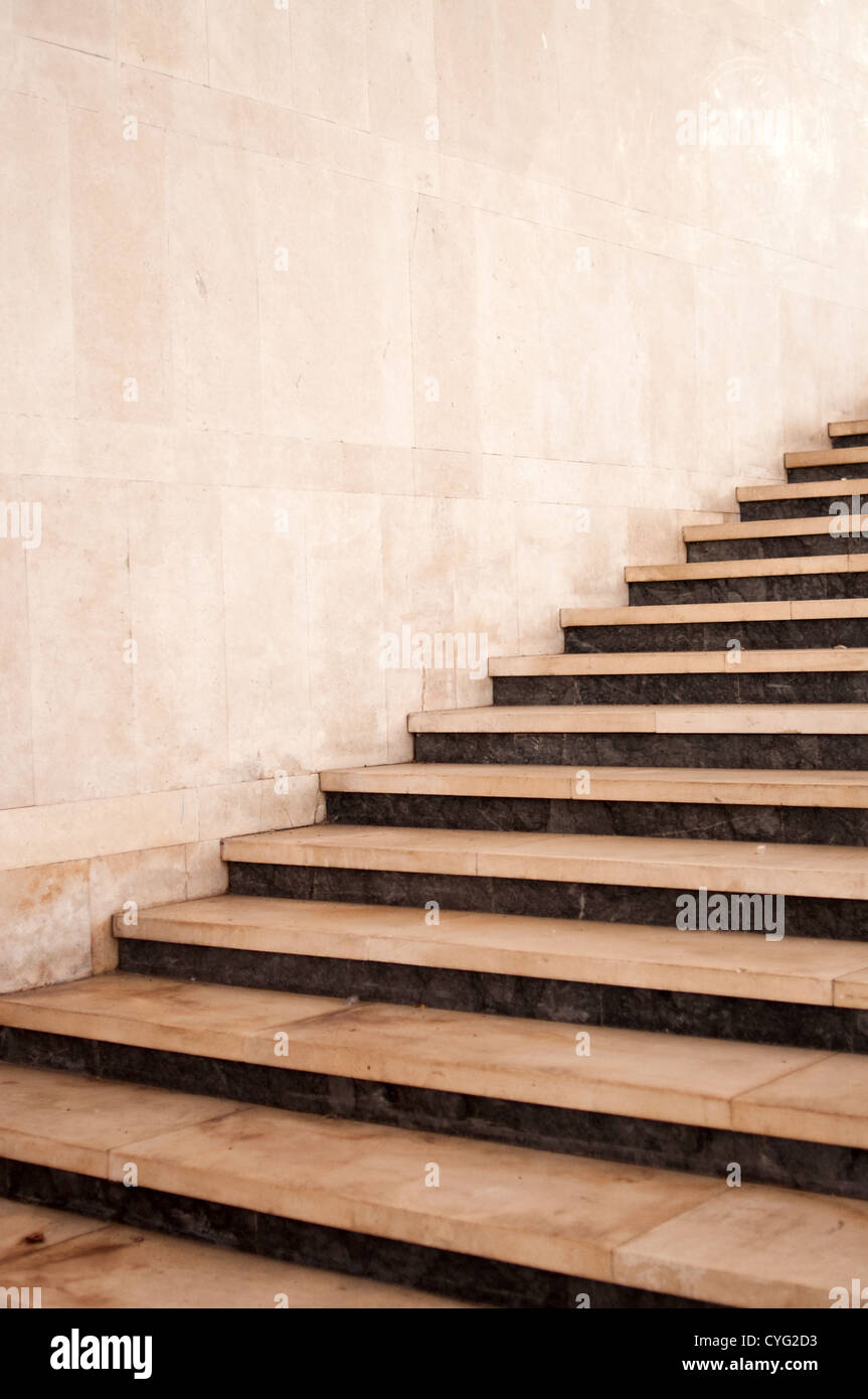 Underground passage stairs leading up on the street Stock Photo - Alamy