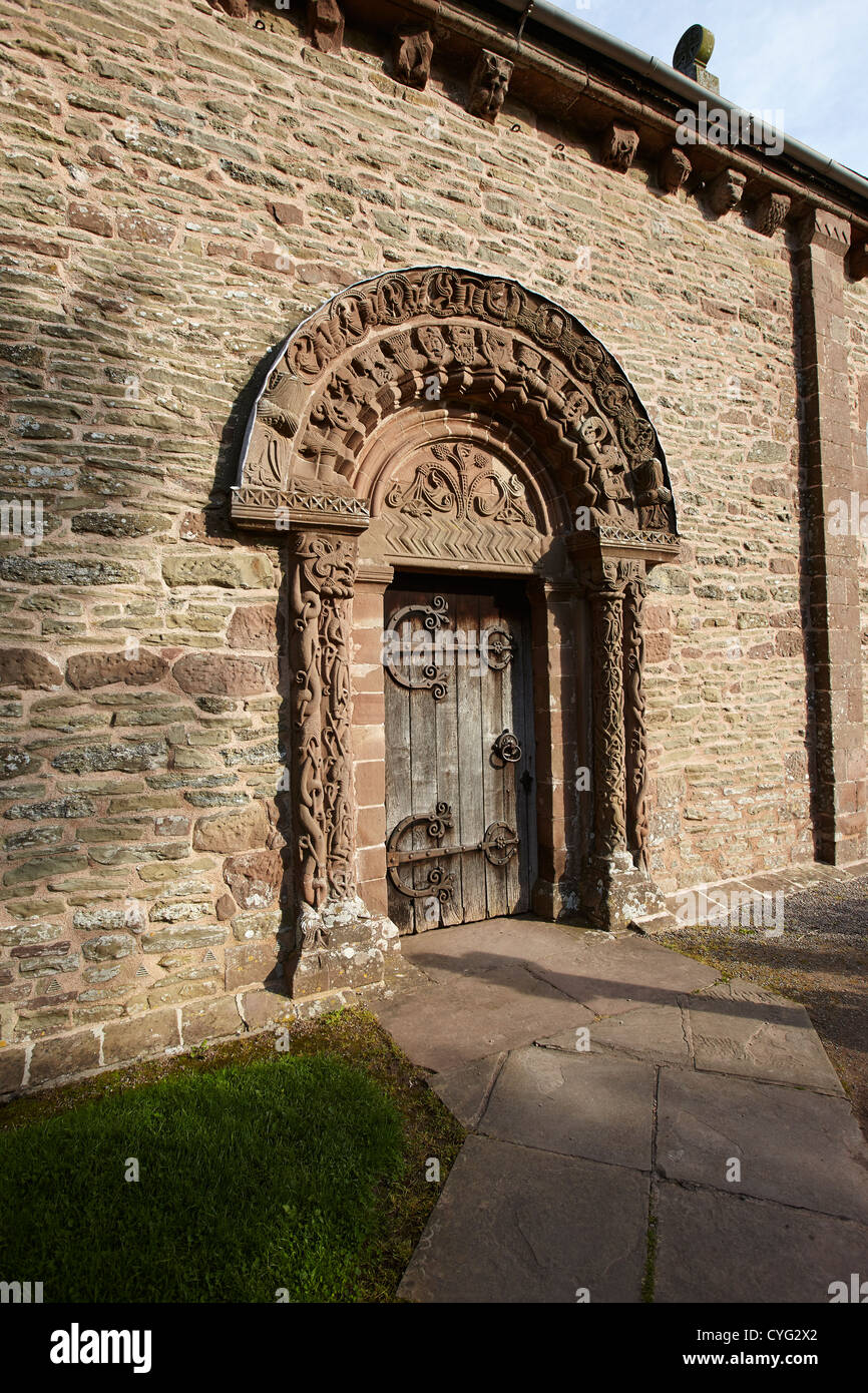 Kilpeck church hi-res stock photography and images - Alamy