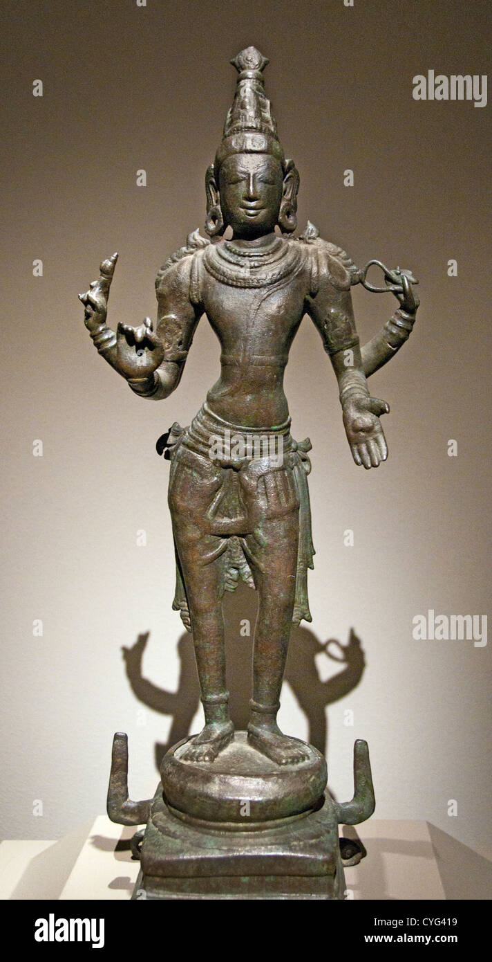Chakra Purusha Personified Discus Weapon of Vishnu Chola period 10th ...