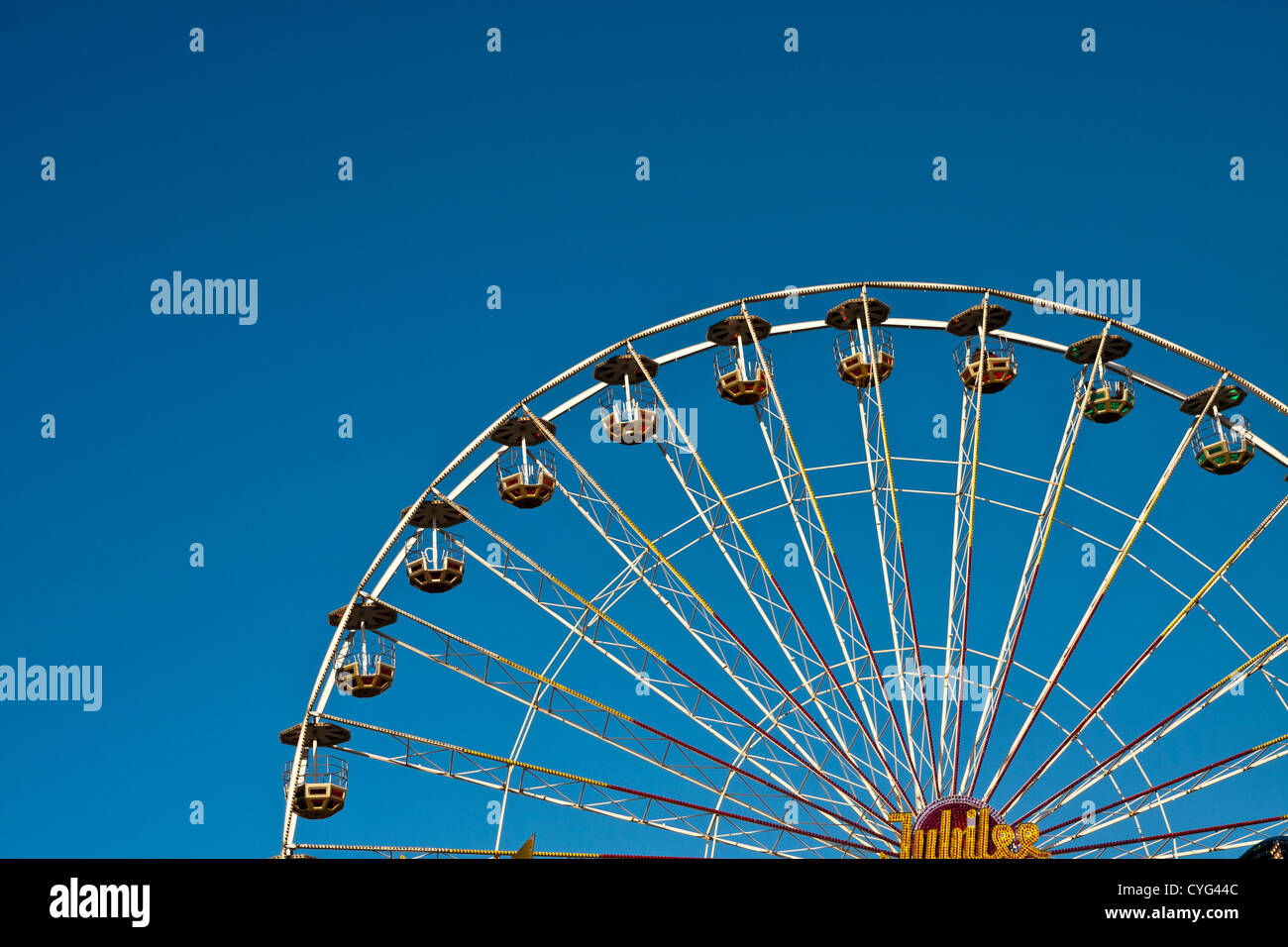 Fairground Ferris wheel Stock Photo - Alamy