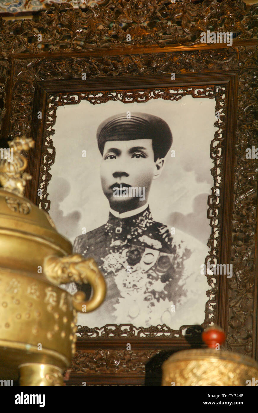 The tomb and final resting plave of Khai Dinh, Emperor of Vietnam from ...