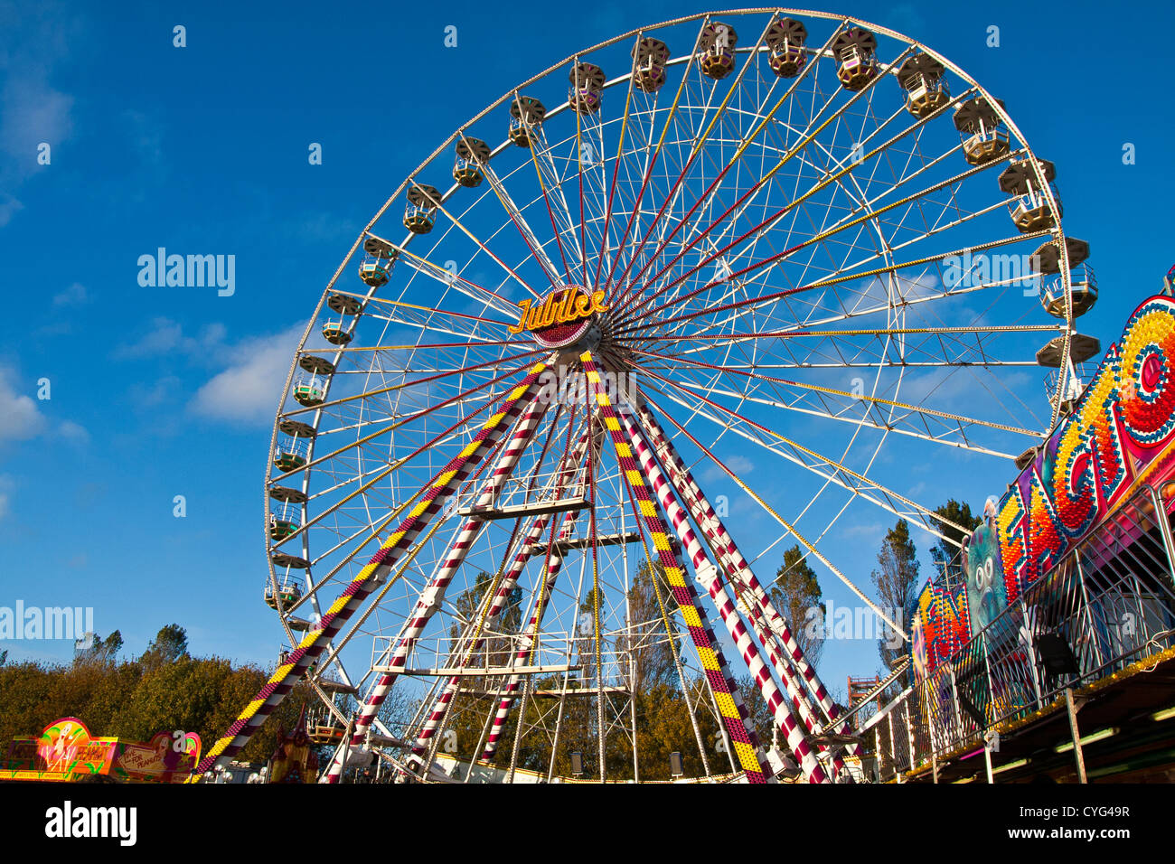 Fairground Ferris wheel Stock Photo - Alamy Fairground Ferris wheel Stock Photo - Alamy