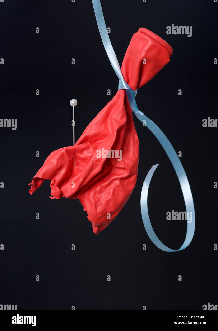 Punctured balloon hi-res stock photography and images - Alamy