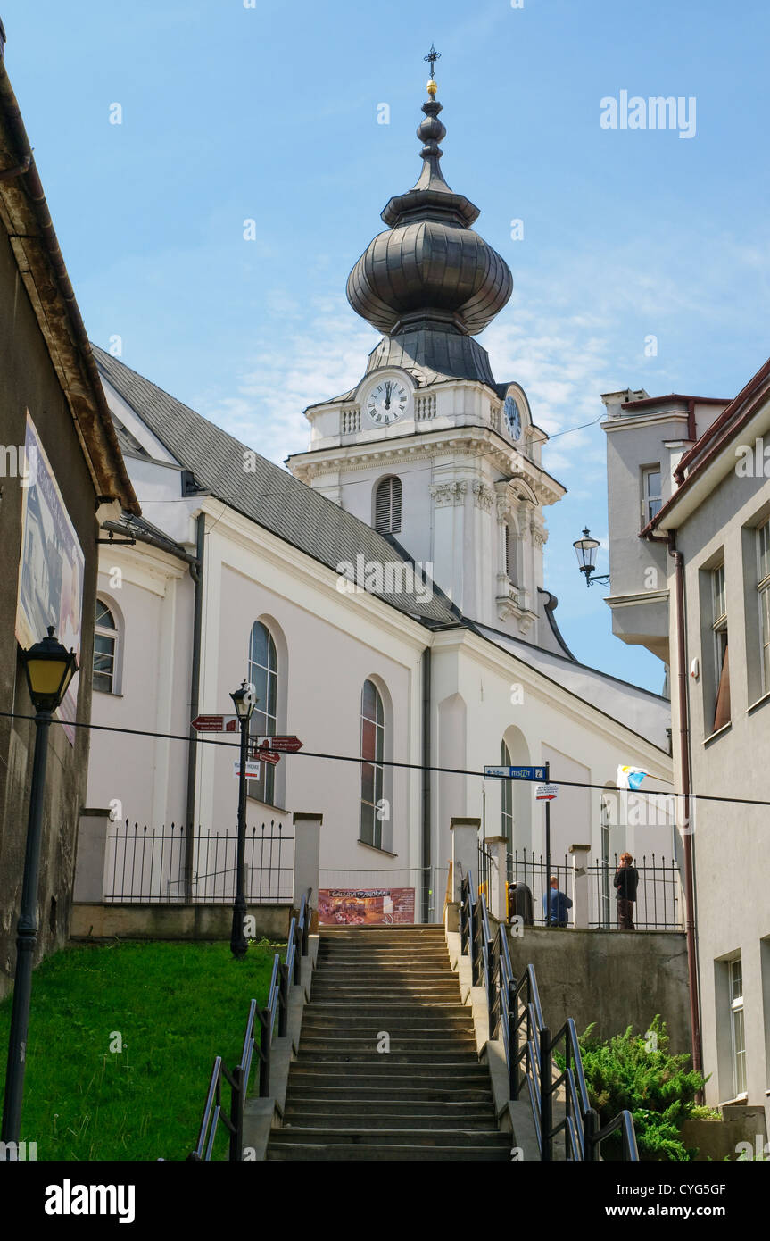 Parish church in Wadowice Poland Stock Photo - Alamy