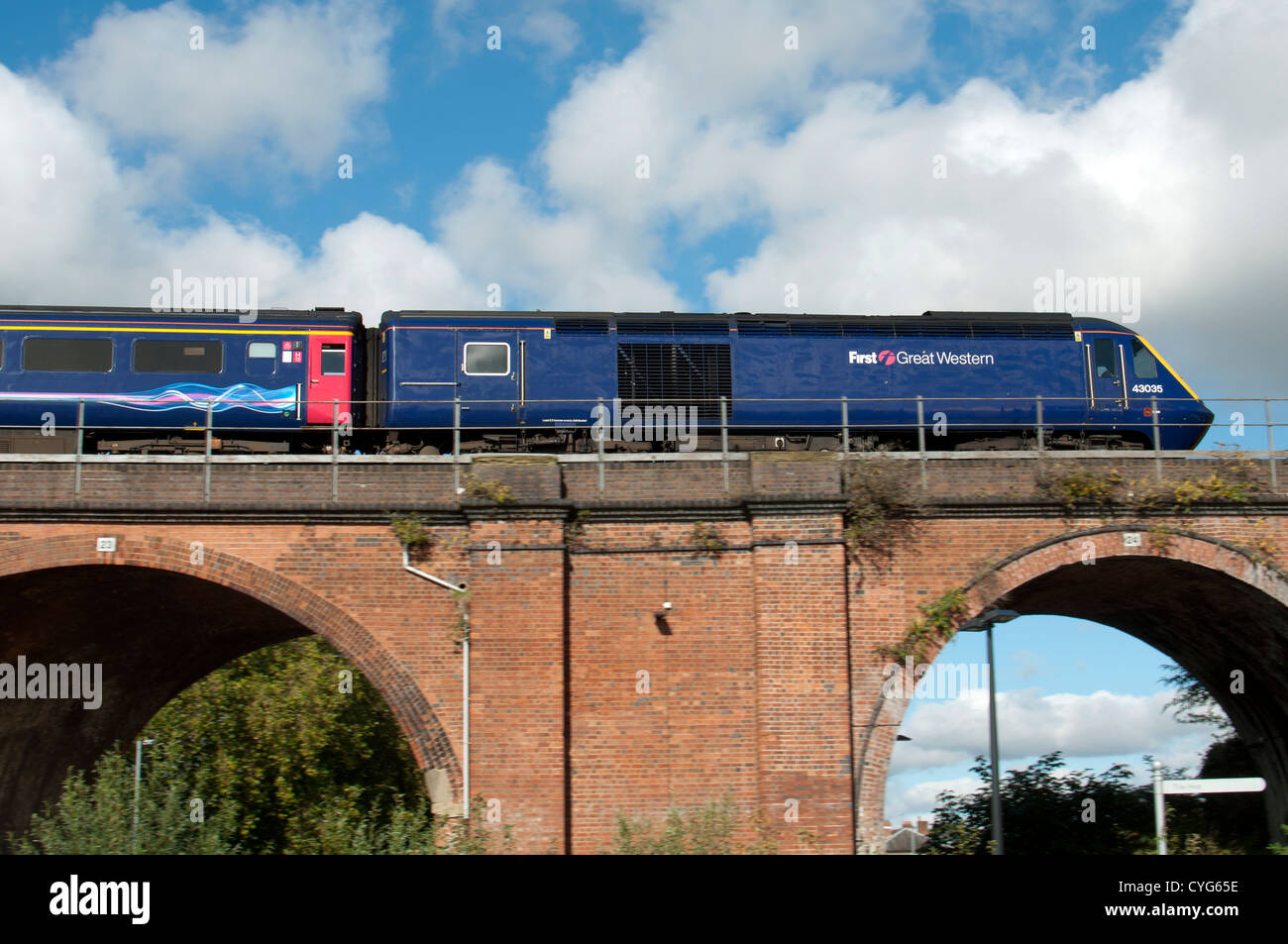First great western train crossing hi-res stock photography and images ...