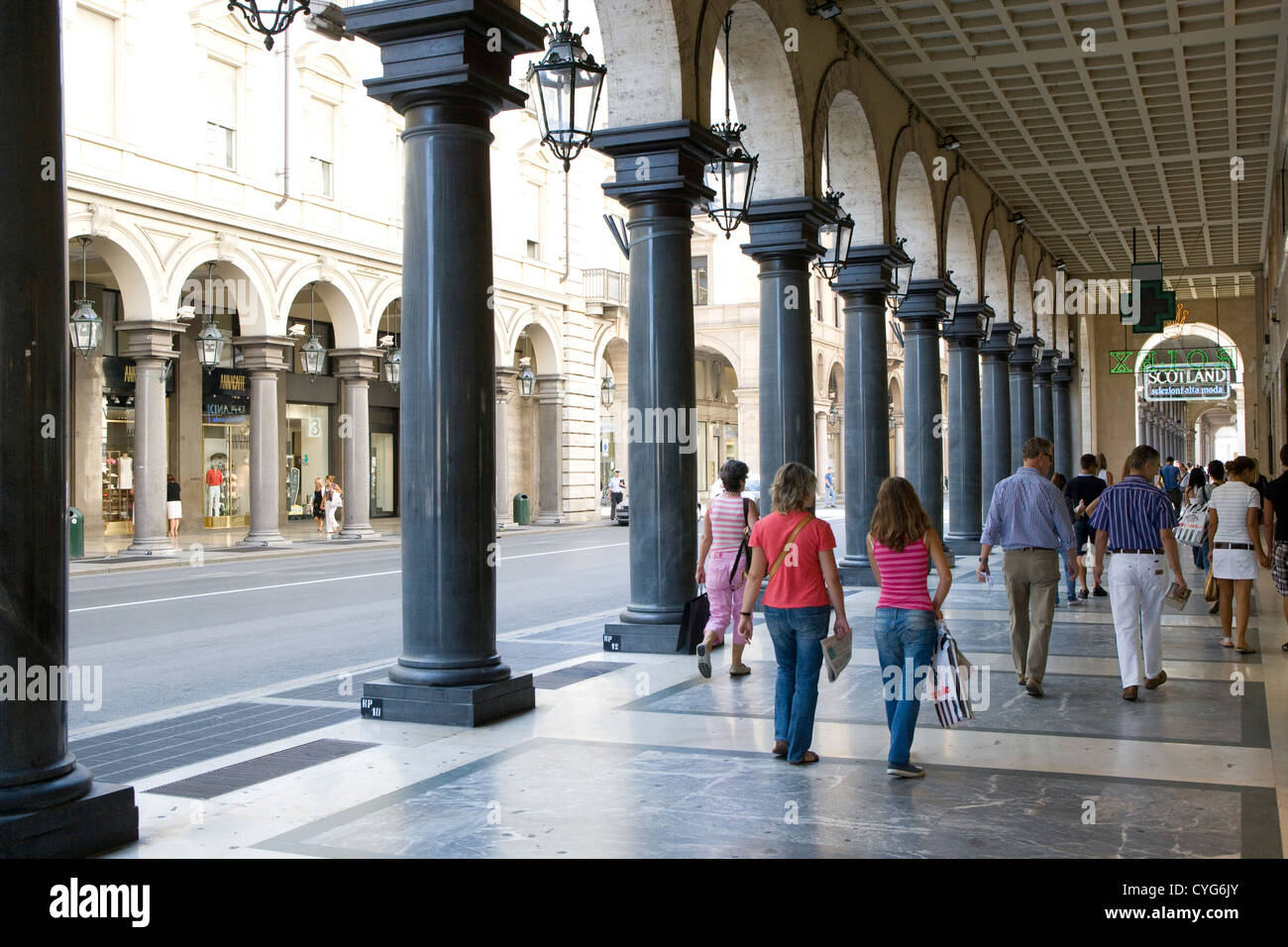 Via roma torino italy hi-res stock photography and images - Alamy