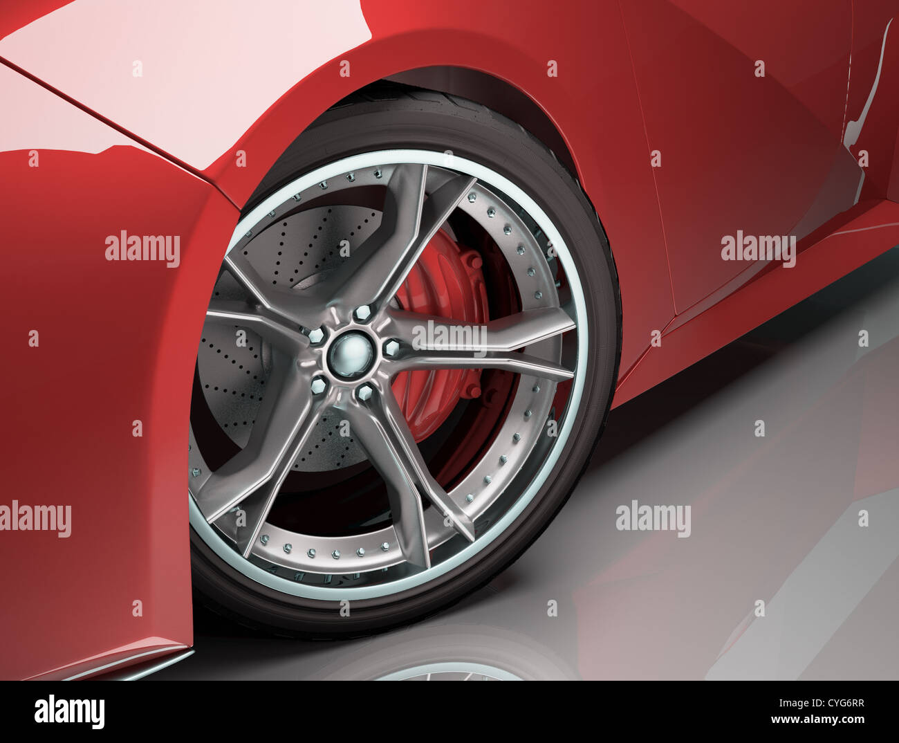 Concept wheel created and designed without bases in existing brands ...