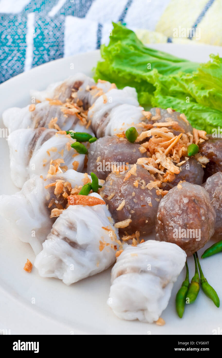 Tapioca pork.The national dish of Thailand Stock Photo - Alamy