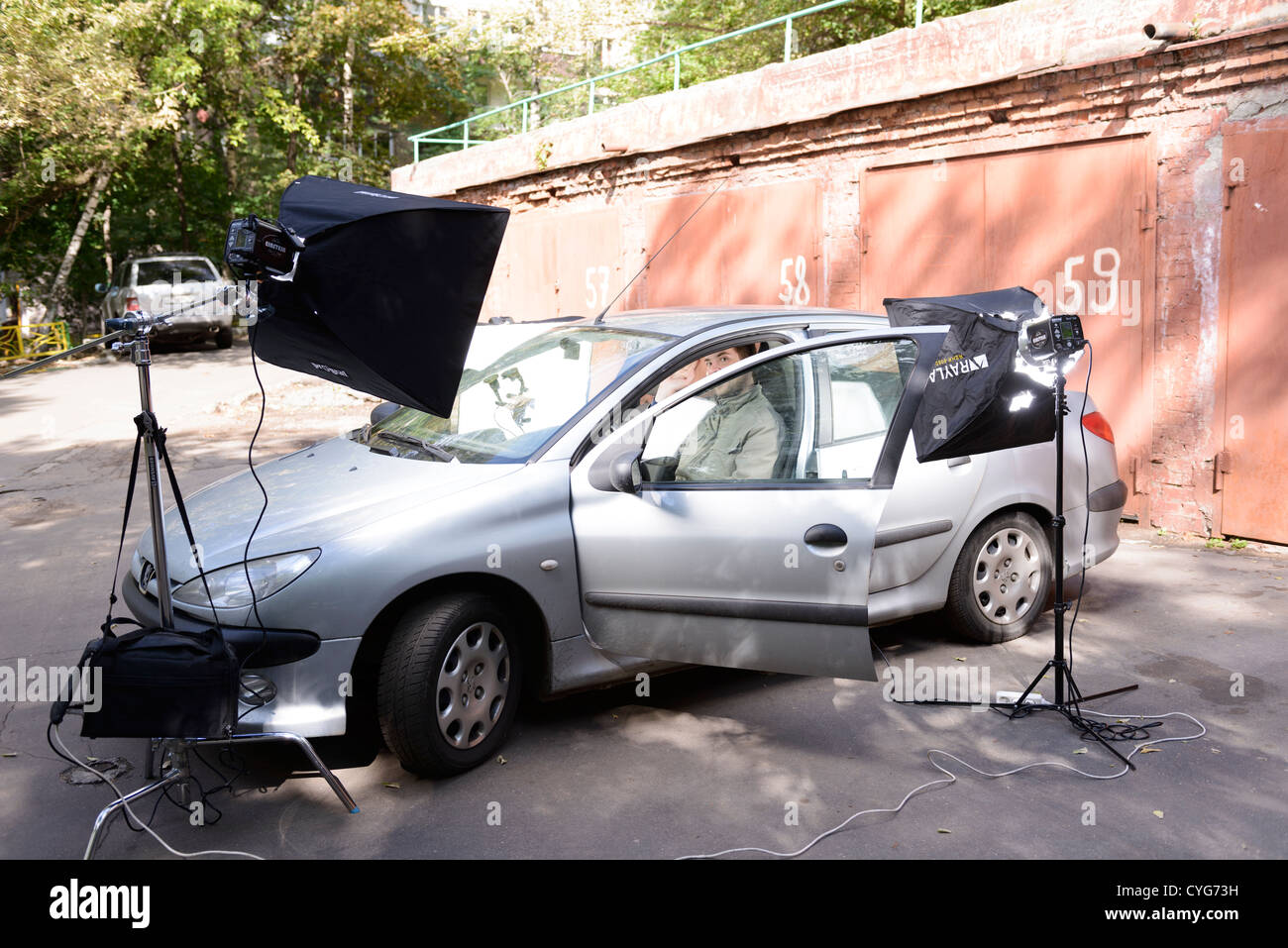 Car shoot hi-res stock photography and images - Alamy