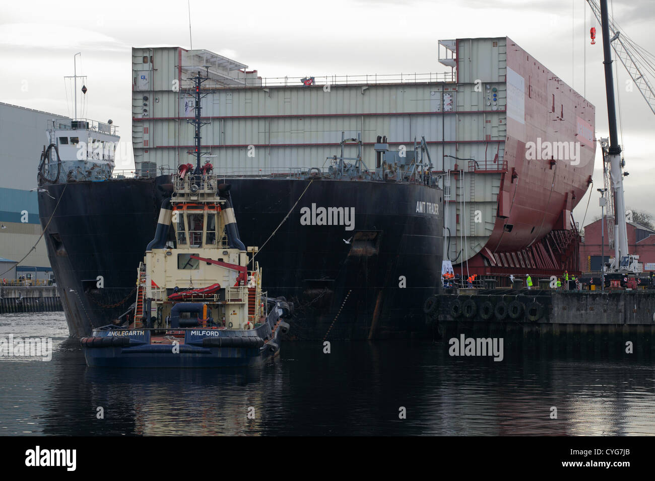 BAE Systems, Govan, Glasgow, Scotland, UK, Sunday, 4th November, 2012 ...