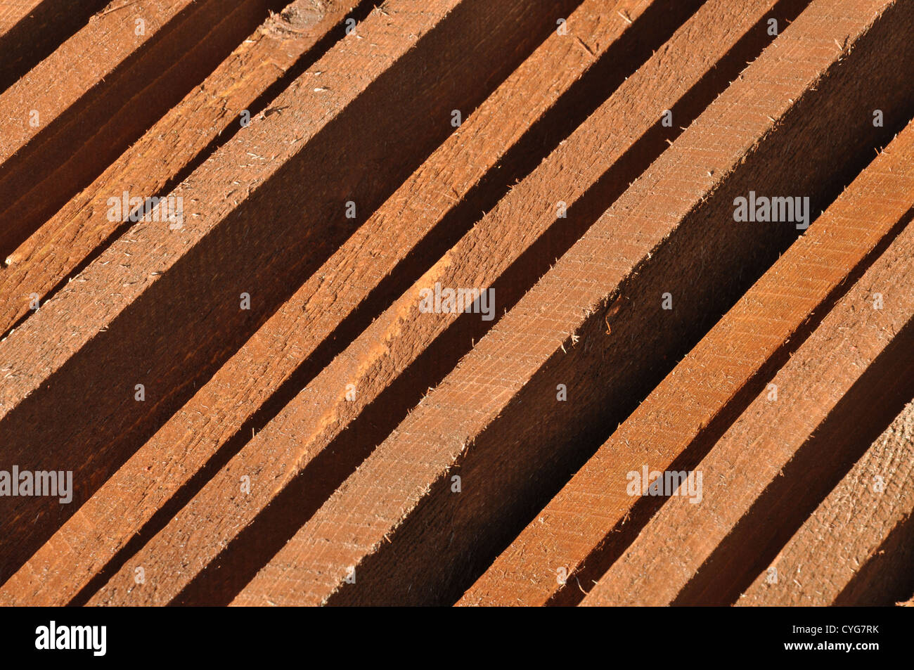 Building Boards, preserved in brown Stock Photo - Alamy