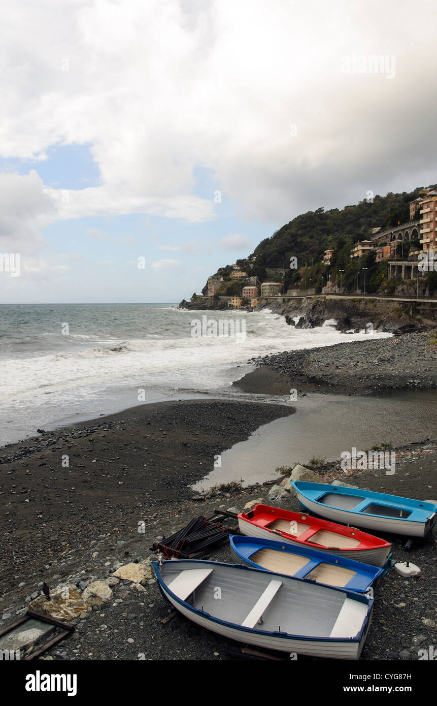 Coastline of Voltri - Genoa, Italy Stock Photo - Alamy