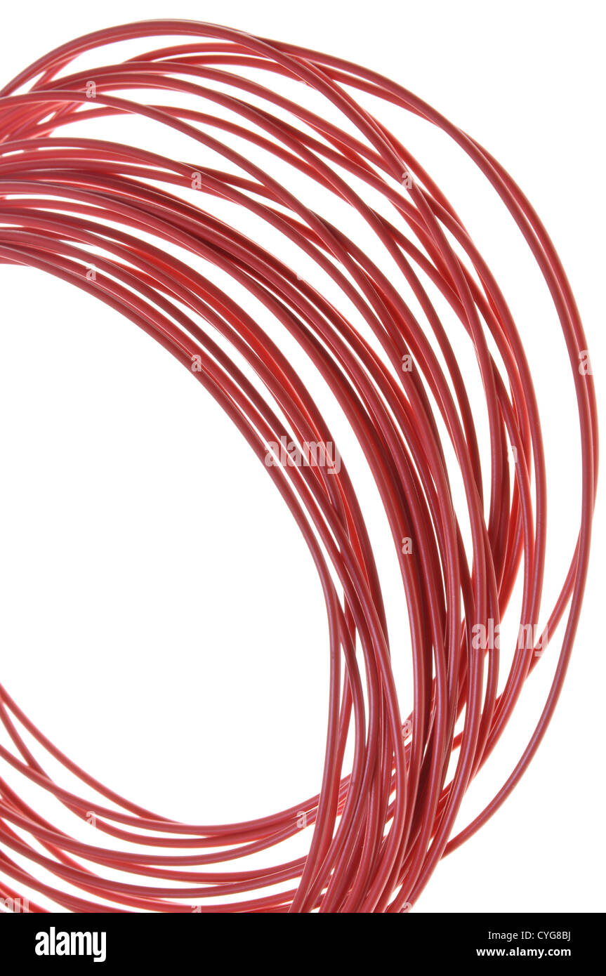 Red hot power cable Stock Photo - Alamy