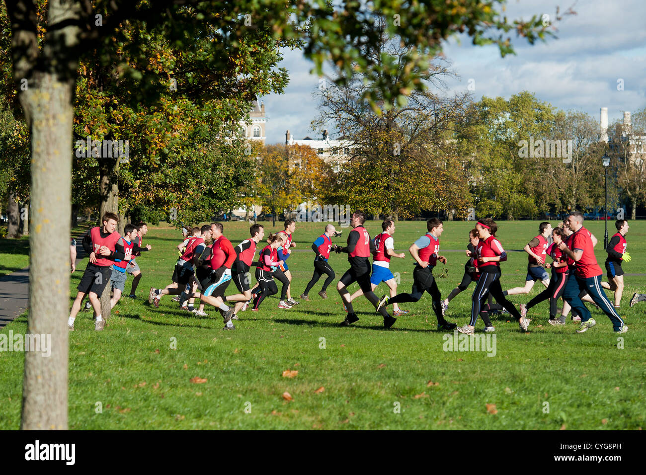 Clapham Common in the Autumn Stock Photo - Alamy