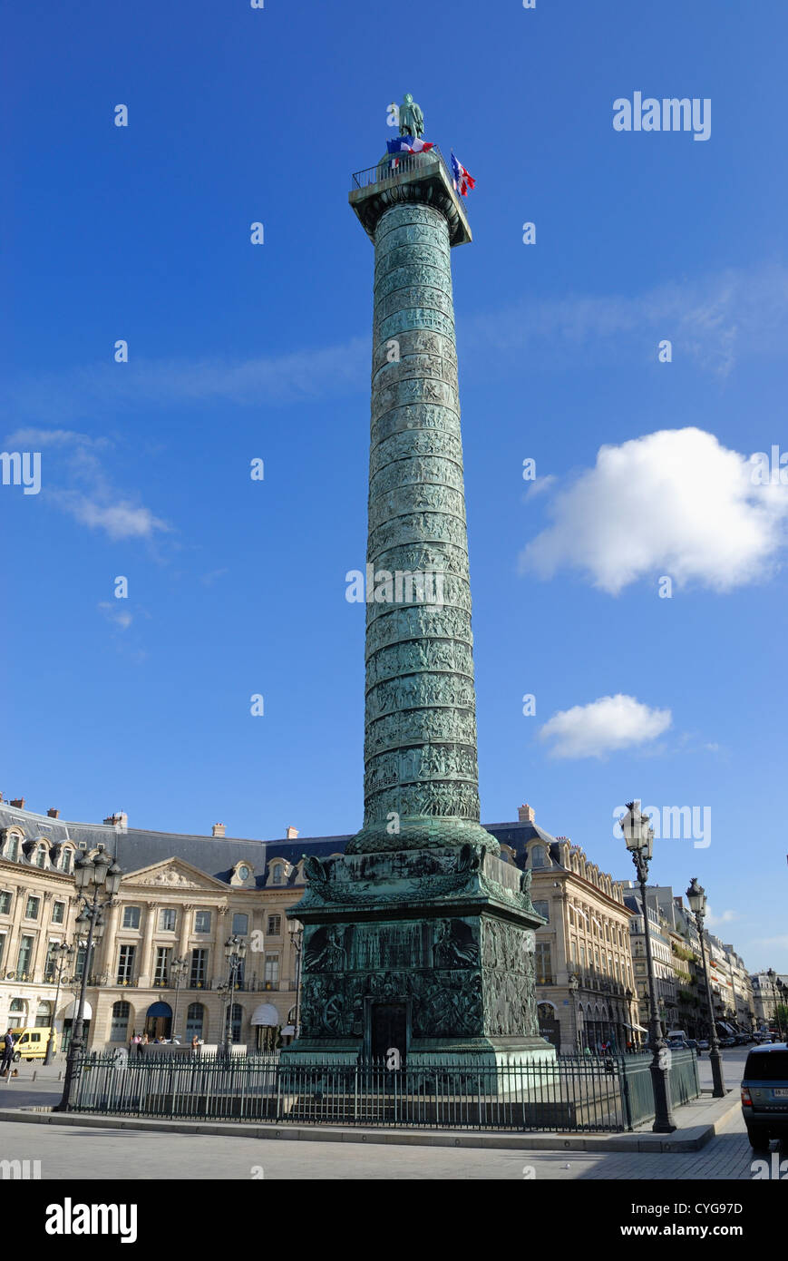 Vendôme Column located in Place Vendôme Paris France Stock Photo - Alamy