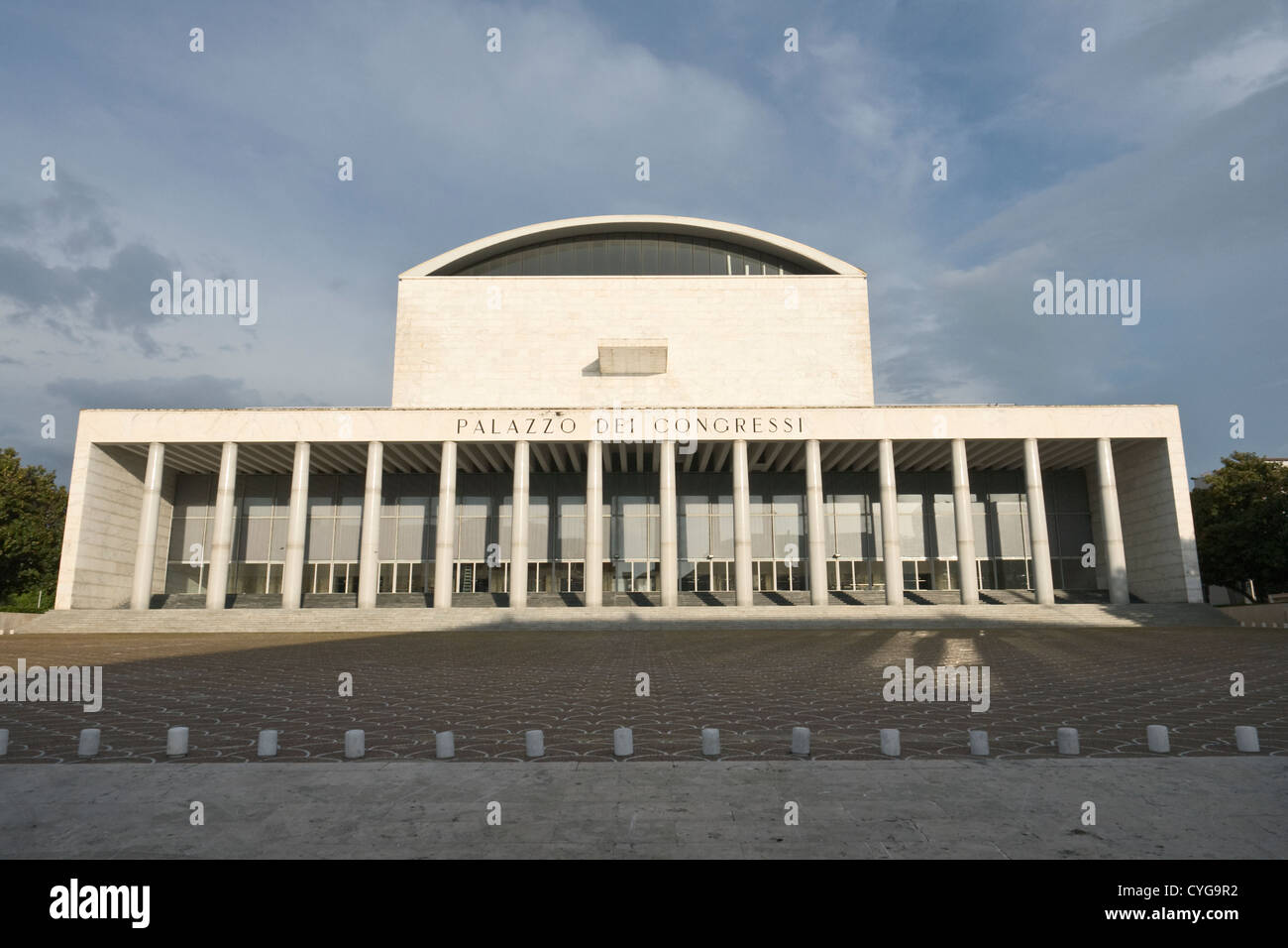 Palazzo dei Congressi Stock Photo - Alamy