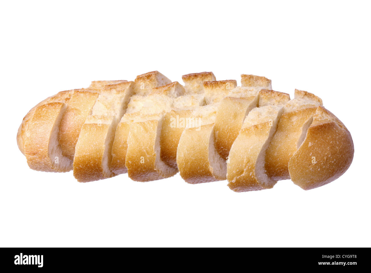 Crunchy bread slices Cut Out Stock Images & Pictures - Alamy