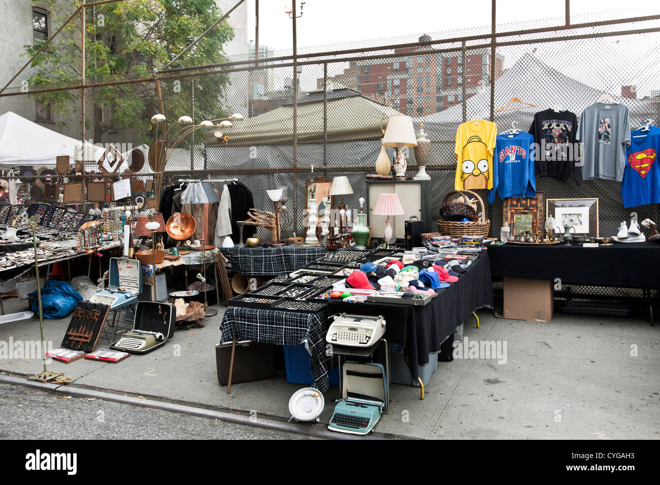 marvelous display of miscellaneous objects tchotchkes & kitsch for sale ...