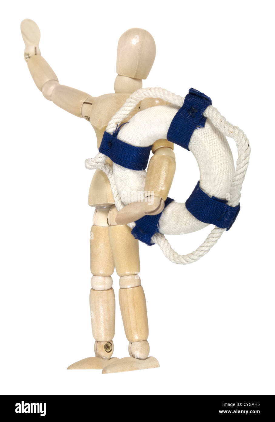 Vintage boat life preserver hi-res stock photography and images - Alamy