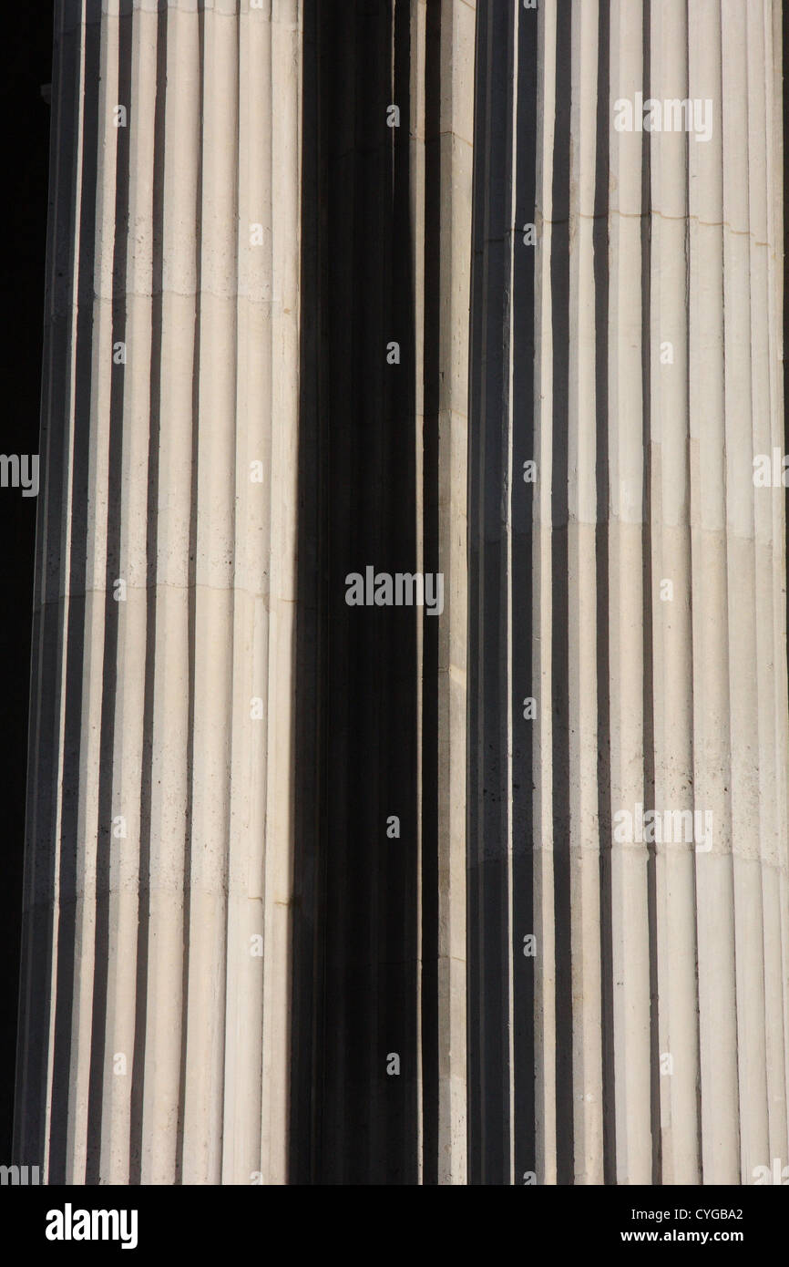 Columns of the Louvre Museum Stock Photo - Alamy