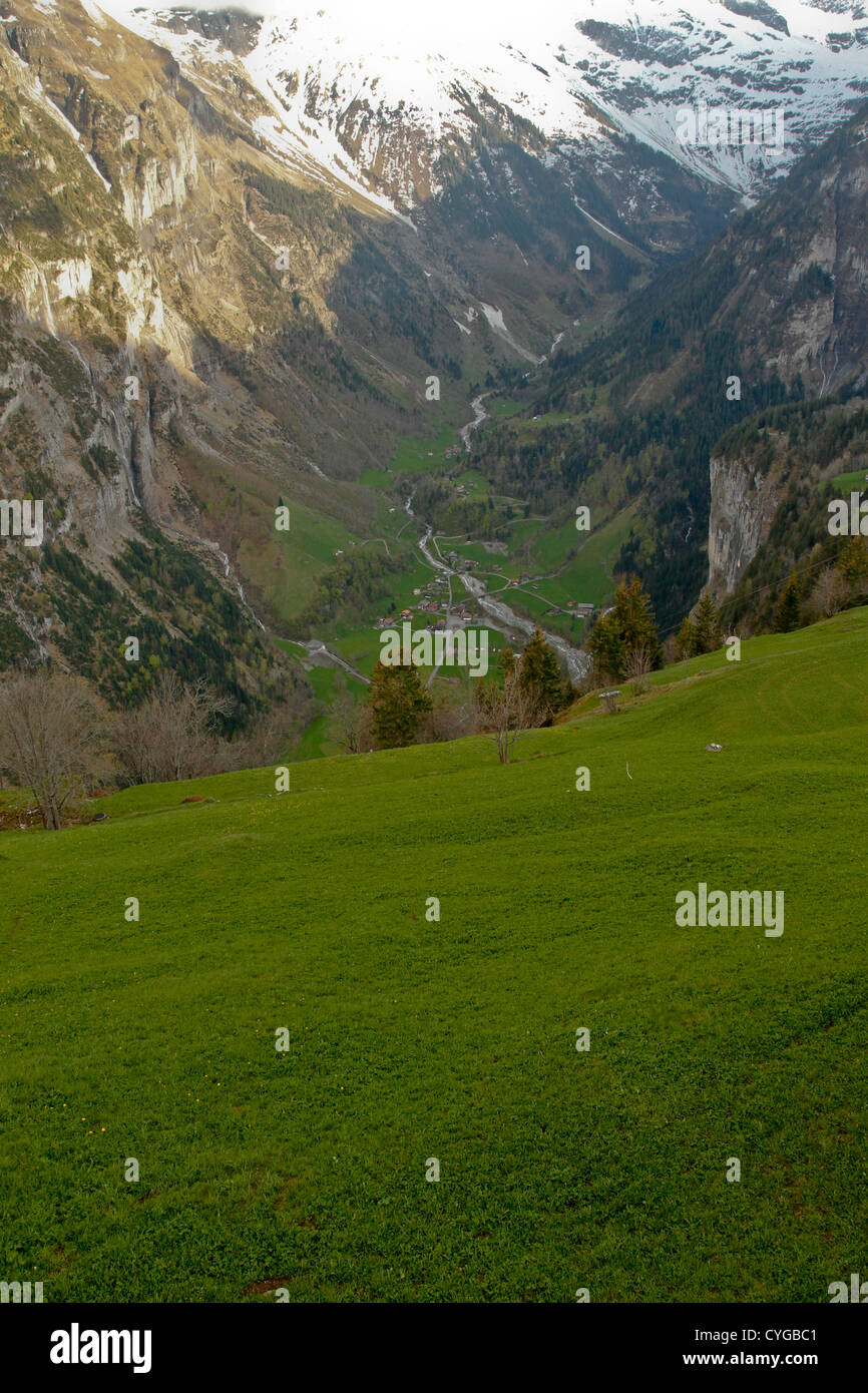 Lauterbrunnen Mürren High Resolution Stock Photography and Images - Alamy