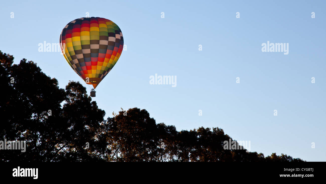 Hot air balloons fill the sky during the Carolina Balloon Festival ...