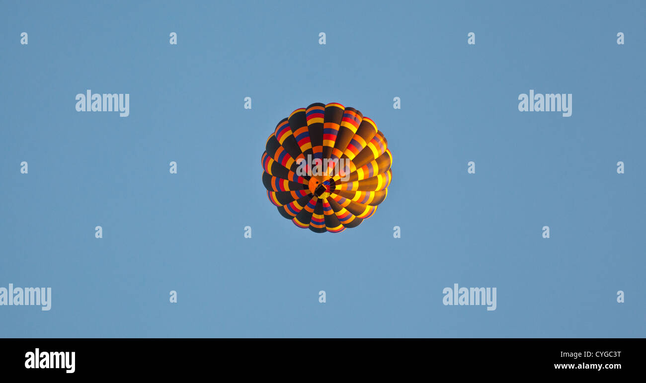 Hot air balloons fill the sky during the Carolina Balloon Festival ...