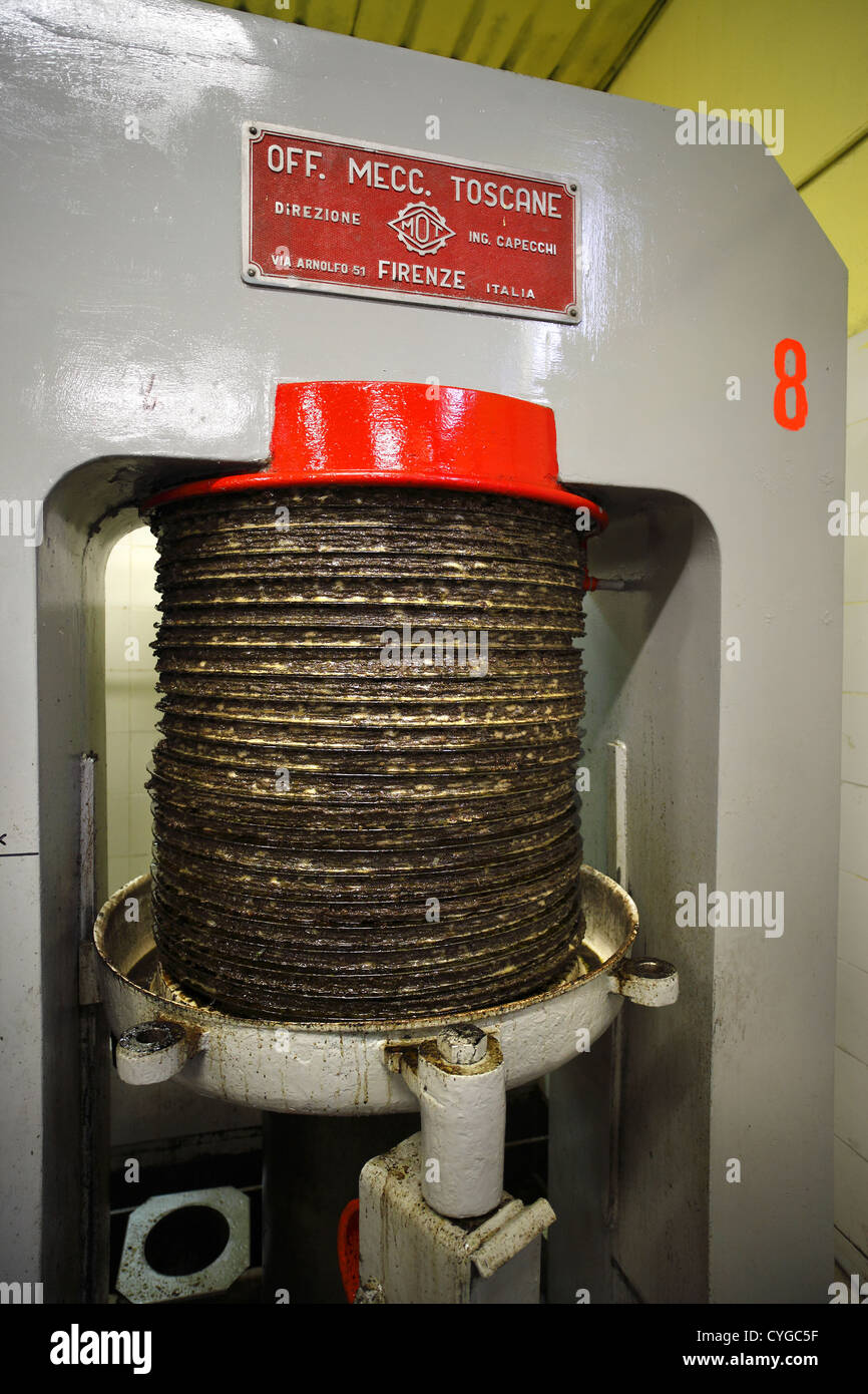 Olive oil press in oil hi-res stock photography and images - Alamy