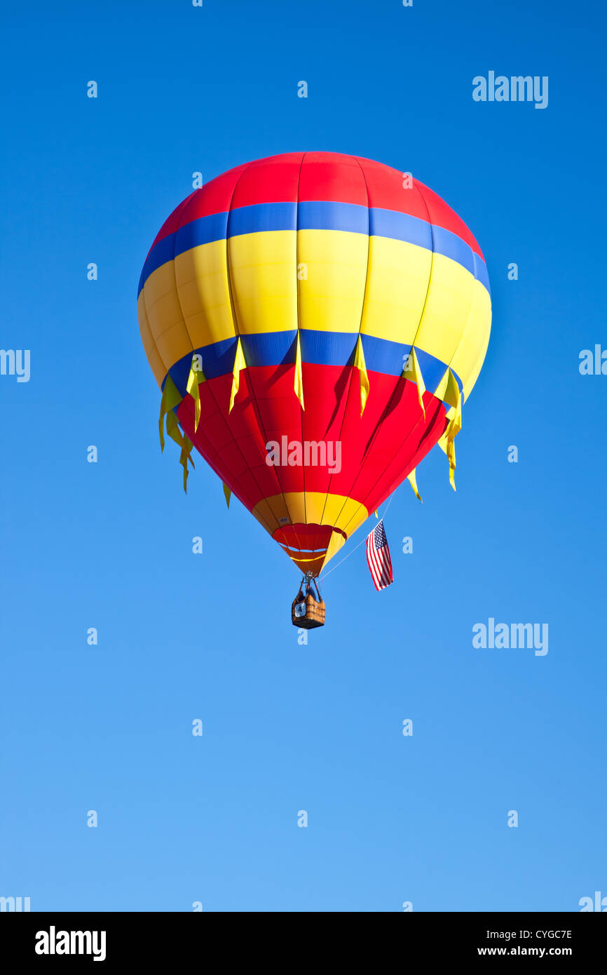 Hot air balloons fill the sky during the Carolina Balloon Festival ...